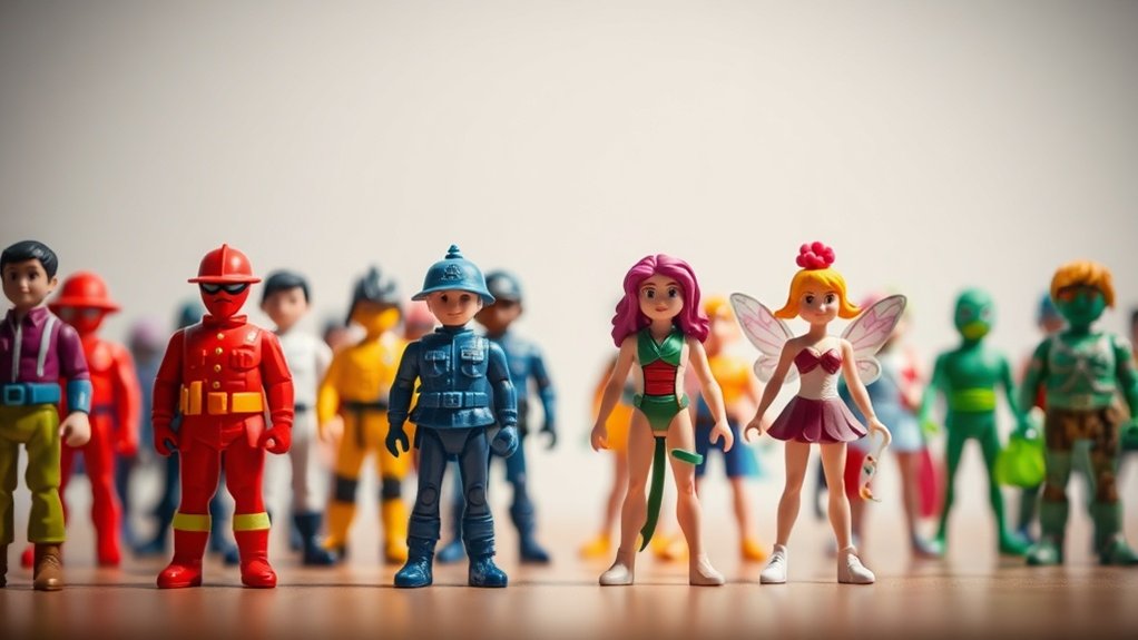 Focus Stacking Workflow in Post for Sharp Toy Figures - Toys in a Studio